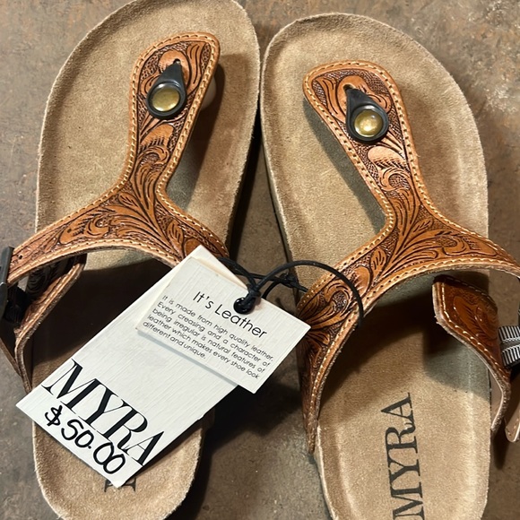Myra Bag | Shoes | Myra Rosie Trail Hand Tooled Sandals | Poshmark
